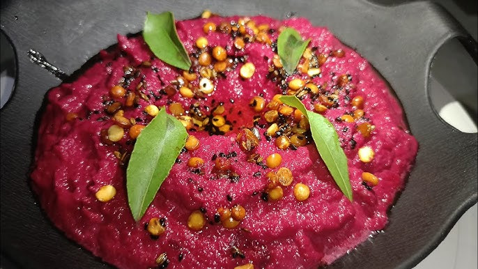 चुकंदर और अमरंथ स्टेक अनारदाना चटनी के साथ रेसिपी | Beetroot and ...