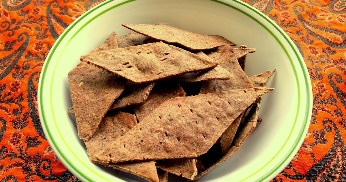 बेक्ड फिंगर मिलेट क्रिस्प्स रेसिपी | Baked Finger Millet Crisps Recipe ...